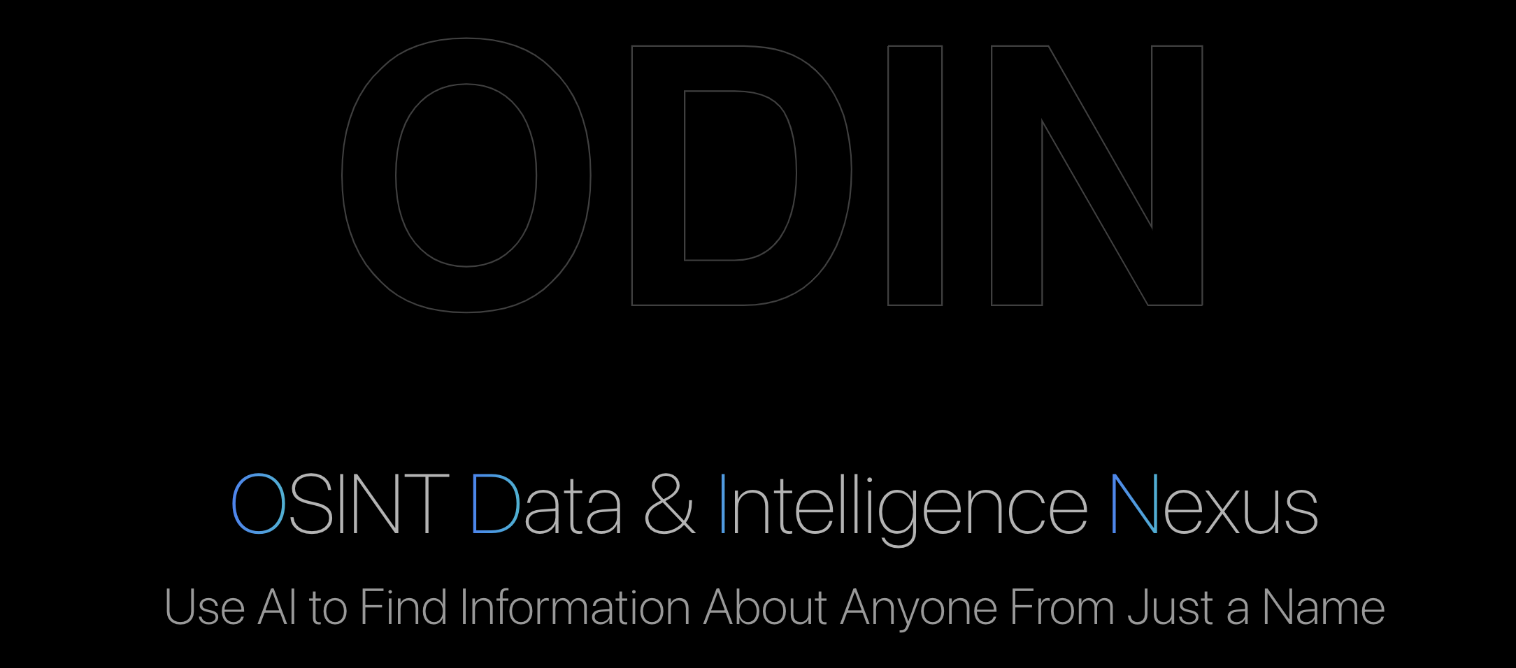 ODIN - Look People Up